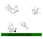 2018-2025 GM Rear Transmission Mount Bolt 11549251 GM | GMPartsDirect.com