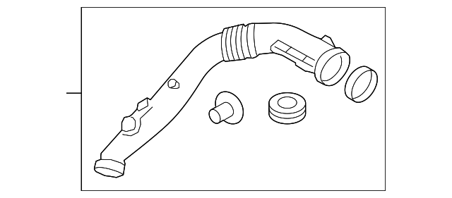 Genuine BMW 13-71-7-582-312 | Outlet Duct | FREE Shipping on Most ...