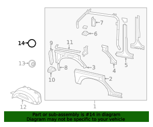 2016-2018 Jeep Fuel Cap - Driver's Side (LH) 68394981AA | TascaParts.com