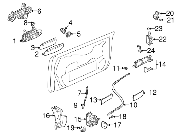 N-908-047-05 - Striker Screw 2001-2005 Audi | Audi OEM Parts