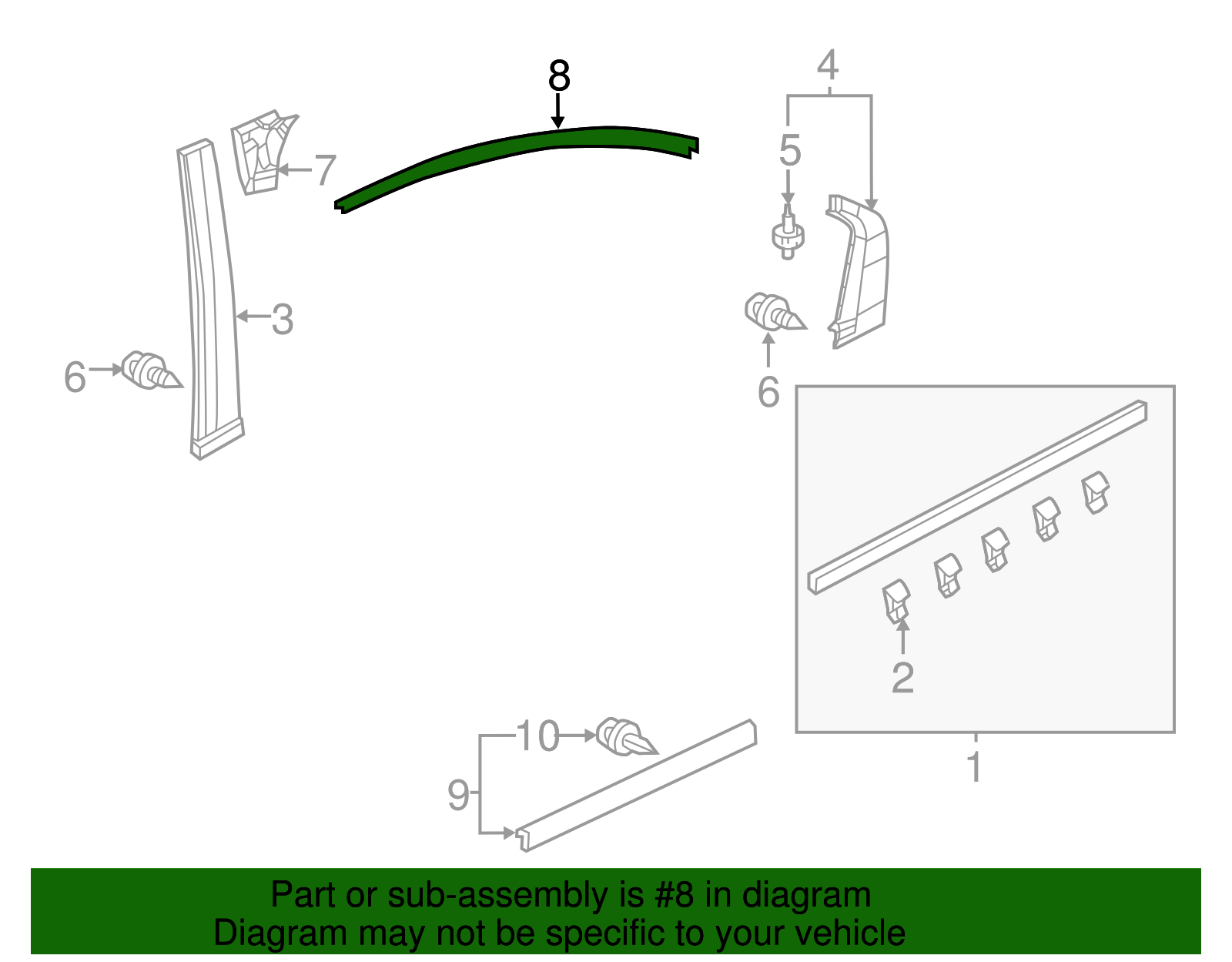 67865-TR0-A01 - Black Out Tape 2012 Honda Civic | Honda Parts Online