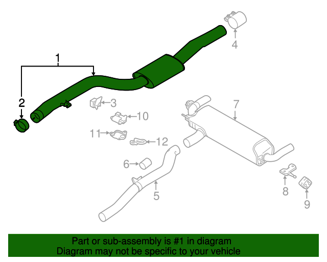 Genuine BMW 18-30-8-635-872 | Front Pipe | FREE Shipping on Most Orders ...