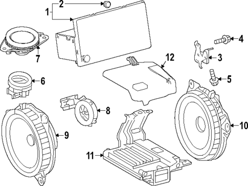 Sound System for 2024 Toyota GR Corolla | Toyota Parts Center