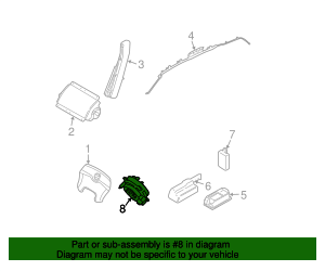 31313084 - Air Bag Clockspring 2005-2014 Volvo XC90 | AutoNationParts.com