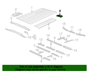 1996-2020 GM Filler Panel 15888311 | GMPartsDirect.com