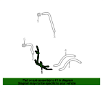 32907-02040 - Automatic Transmission Oil Cooler Hose - 2009-2013 Toyota ...