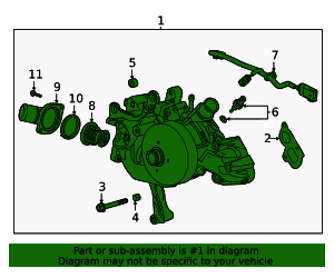 Water Pump 12725728 | AutoNationParts.com
