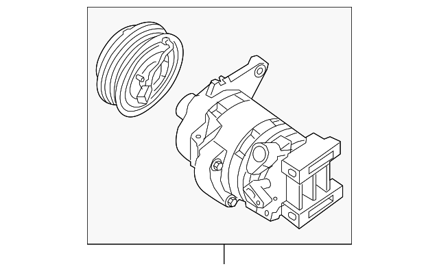 2021-2023 Nissan Compressor Assembly 92600-9UA0A | Nissan Parts Plus
