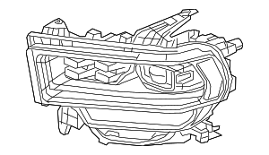 Headlamp 68360184ae | TascaParts.com
