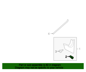 1998-2017 Volvo | Door Trim Panel Clip | 39964090 | My Swedish Parts
