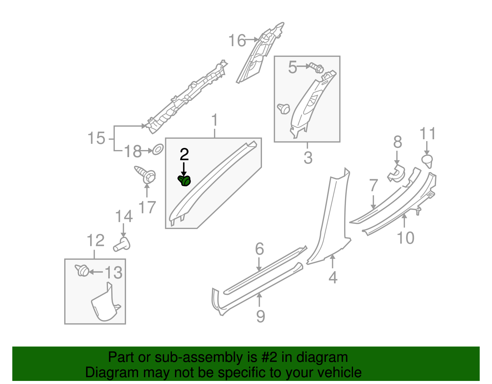2009-2014 Subaru OEM NEW 2009-2014 Subaru Legacy Outback Windshield ...