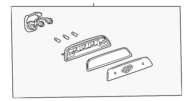 1995-2004 Toyota High Mount Lamp 81570-04010 | OEM Parts Online