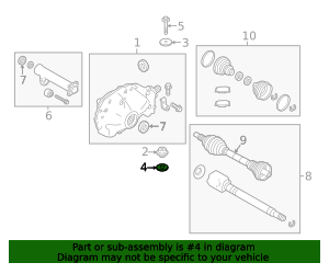 2013-2022 Land Rover Differential Lower Plate LR033207 | OEM Parts Online