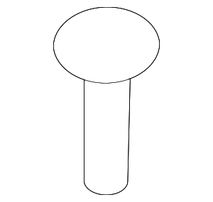 164-698-15-30 - Step Pad Plug 2007-2012 Mercedes-Benz | Mercedes-Benz ...