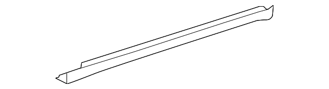 164-690-10-40 - Rocker Molding 2007-2012 Mercedes-Benz | Mercedes-Benz ...