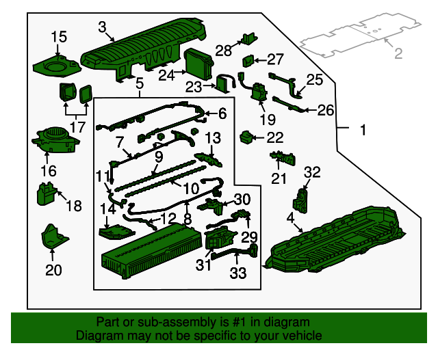 2008-2013 GM Drive Motor Battery Pack 84629371 | OEM Parts Online