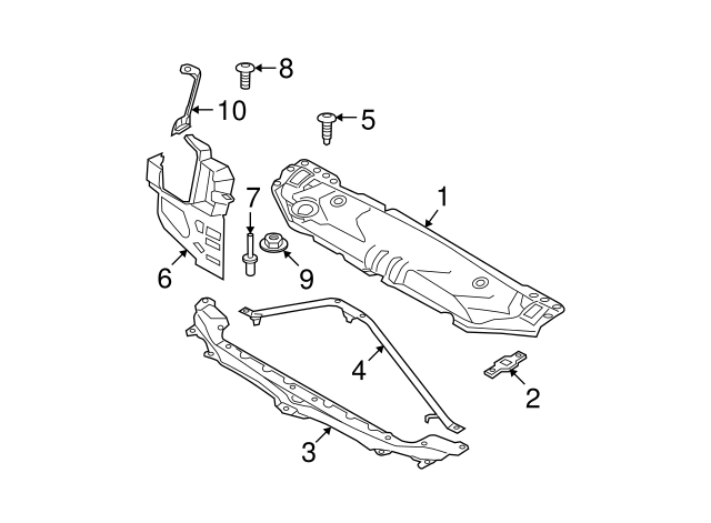 7146959923 - 1999-2024 BMW Bumper Cover Mount Bolt (07-14-6-959-923 ...