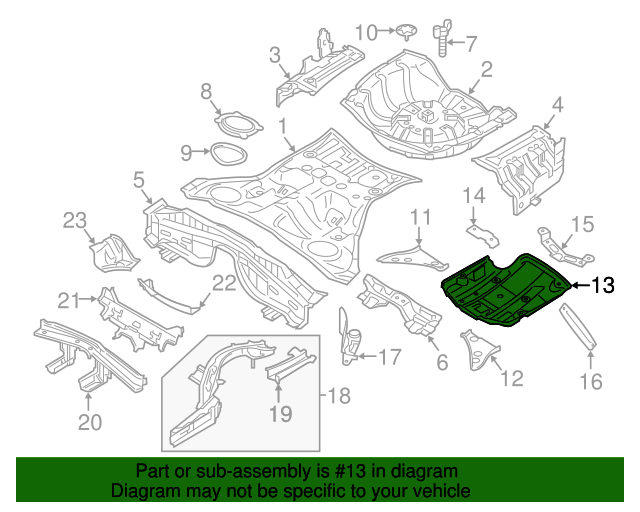 2011-2019 Infiniti Diffuser 748A2-1MA0A | AutoNationParts.com