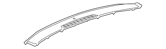 2006-2016 Chevrolet Ebony Instrument Panel Upper Trim Panel 22761772 ...