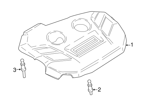 Engine Appearance Cover for 2016 Ford Focus | Village Ford