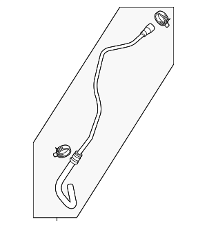 2011-2014 Porsche Cayenne Return Hose 958-314-891-09 | Porsche Marin