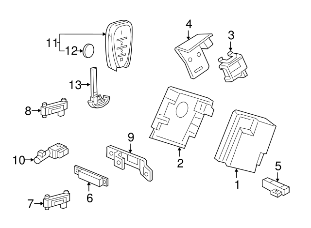 13584698 GM Theft Deterrent Module | GM Parts Store
