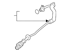Genuine OEM Water Feed Tube Part# LR161887 Fits 2018-2023 Land Rover ...