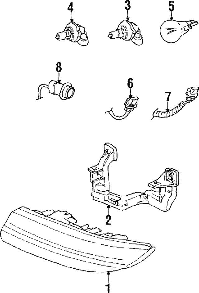1997-2002 Saturn Socket 12059183 | GMPartsDirect.com