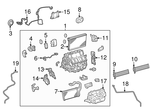 2018-2024 Lexus Tube Assembly 88710-11010 | OEM Parts Online