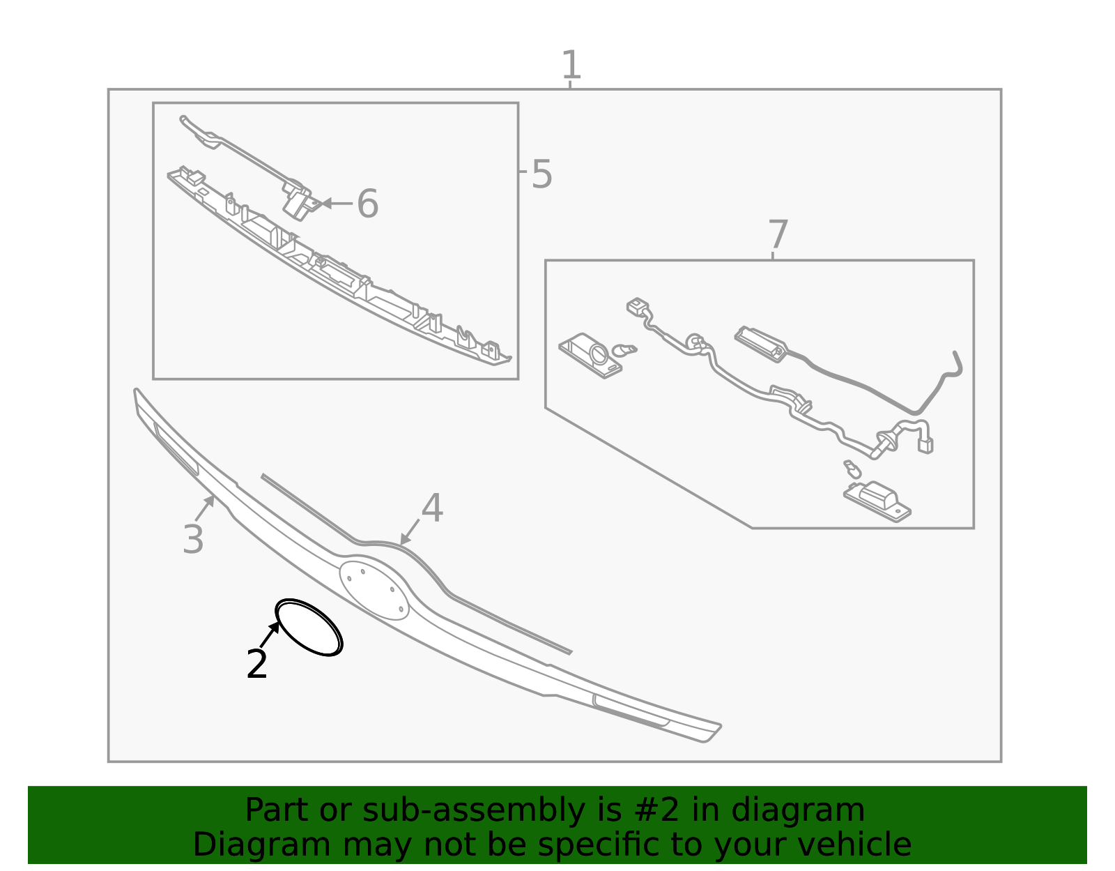 86315-Q5000 - Hatch Emblem 2021-2023 Kia Seltos | Kia.Parts Store