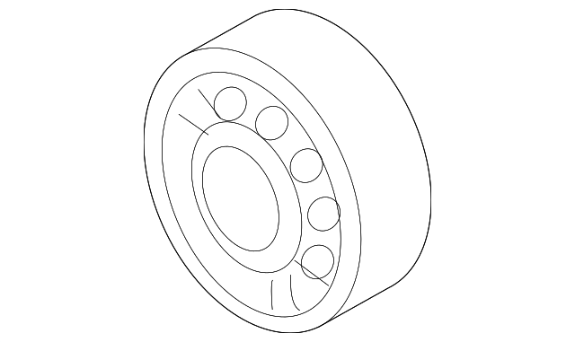 1990-2020 Nissan Bearing 38140-40P00 | TascaParts.com