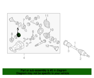 38140-40P00 - Bearing 1990-2024 Nissan | Nissan Parts & Accessories Online