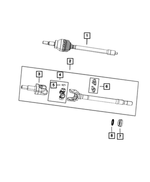 Front Axle Shafts for 2021 Jeep Gladiator | Auto Parts