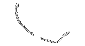 2017-2018 Mazda 3 Protect Strip B63E-50-B51B | TascaParts.com