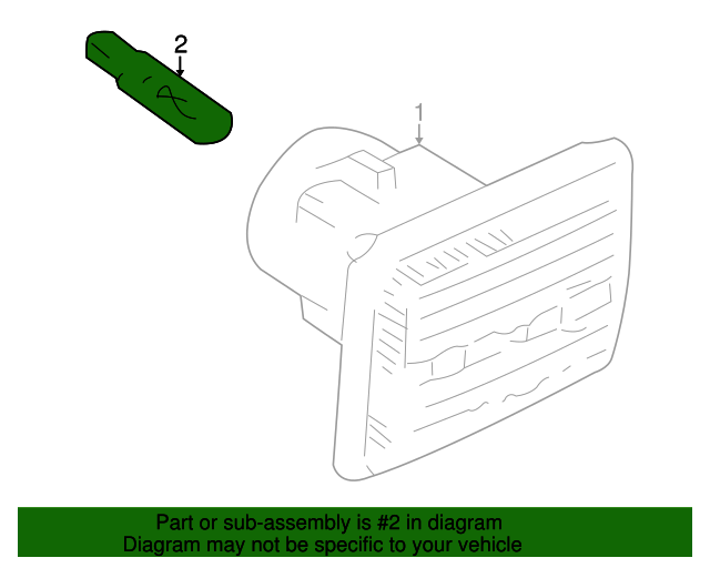 Genuine Bulb for 1998-2016 Volvo | Part# 989796 | Over 30% Off All ...