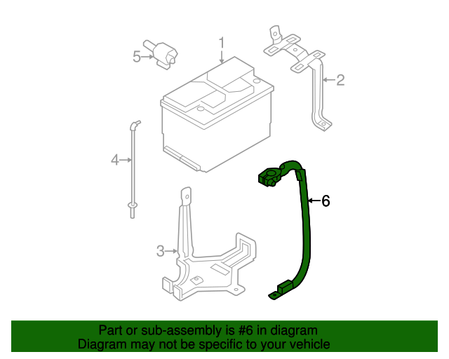 2015 Hyundai Sonata Battery Cable 37180-C2000 | OEM Parts Online