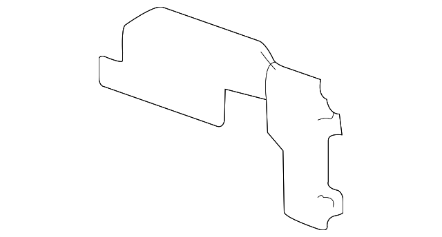 2003-2006 Kia Optima Center Panel Side Cover - Passenger Side (RH ...