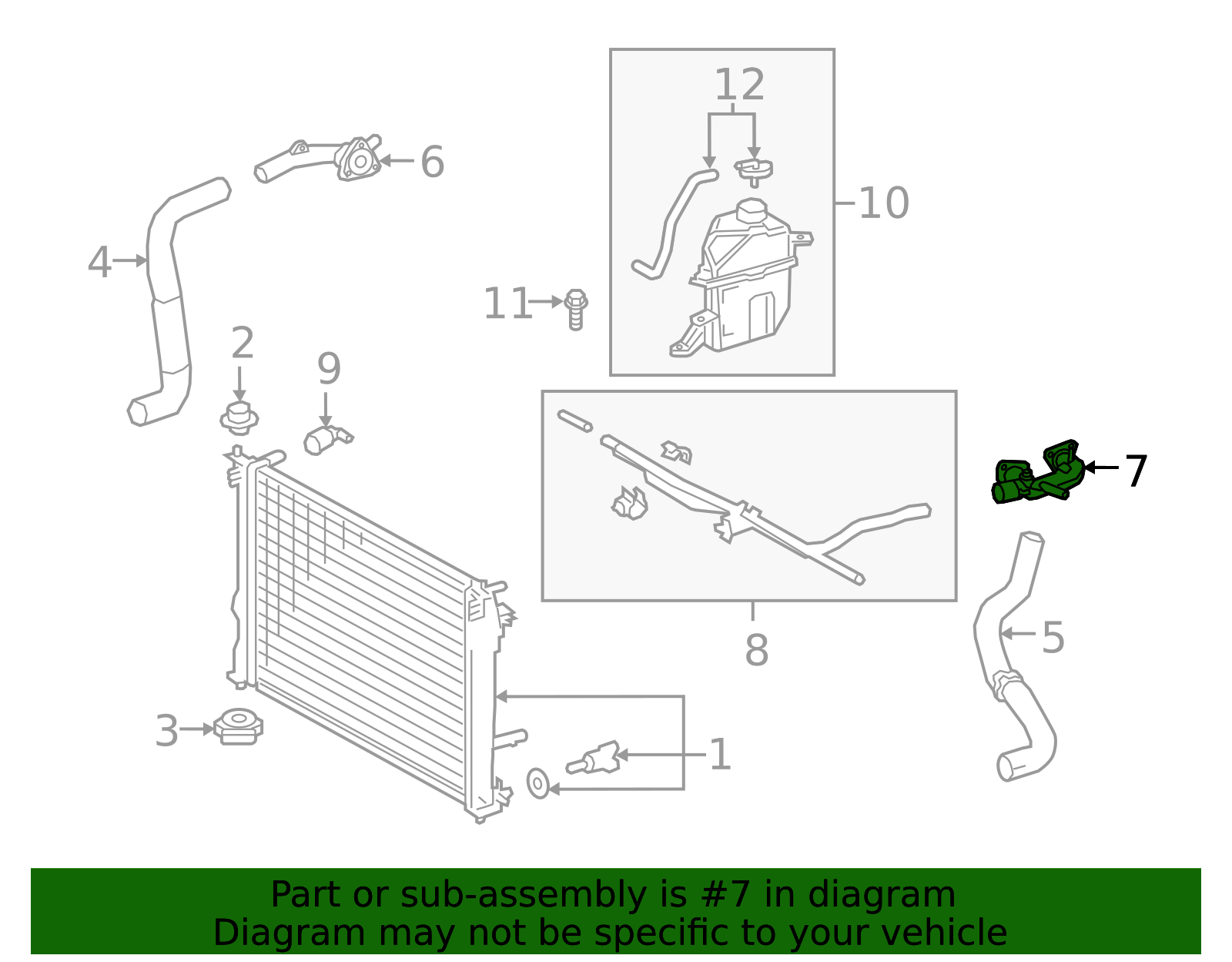 16331-31230 - 2017-2024 Toyota - Water Outlet | Sparks Parts