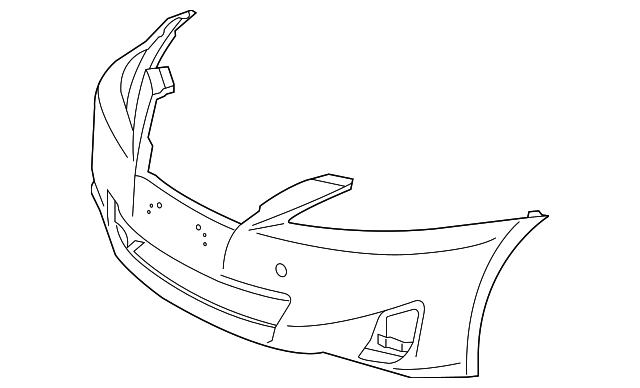 Lexus OEM Bumper Cover Part# 52119-53981 | OEM Vehicle Parts