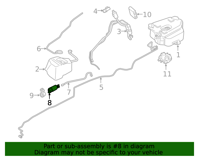 16197354384 - 2014-2018 BMW Pump (16-19-7-354-384) | BMW of South ...