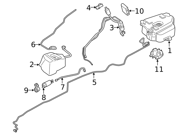 16197354384 - 2014-2018 BMW Pump (16-19-7-354-384) | BMW of South ...