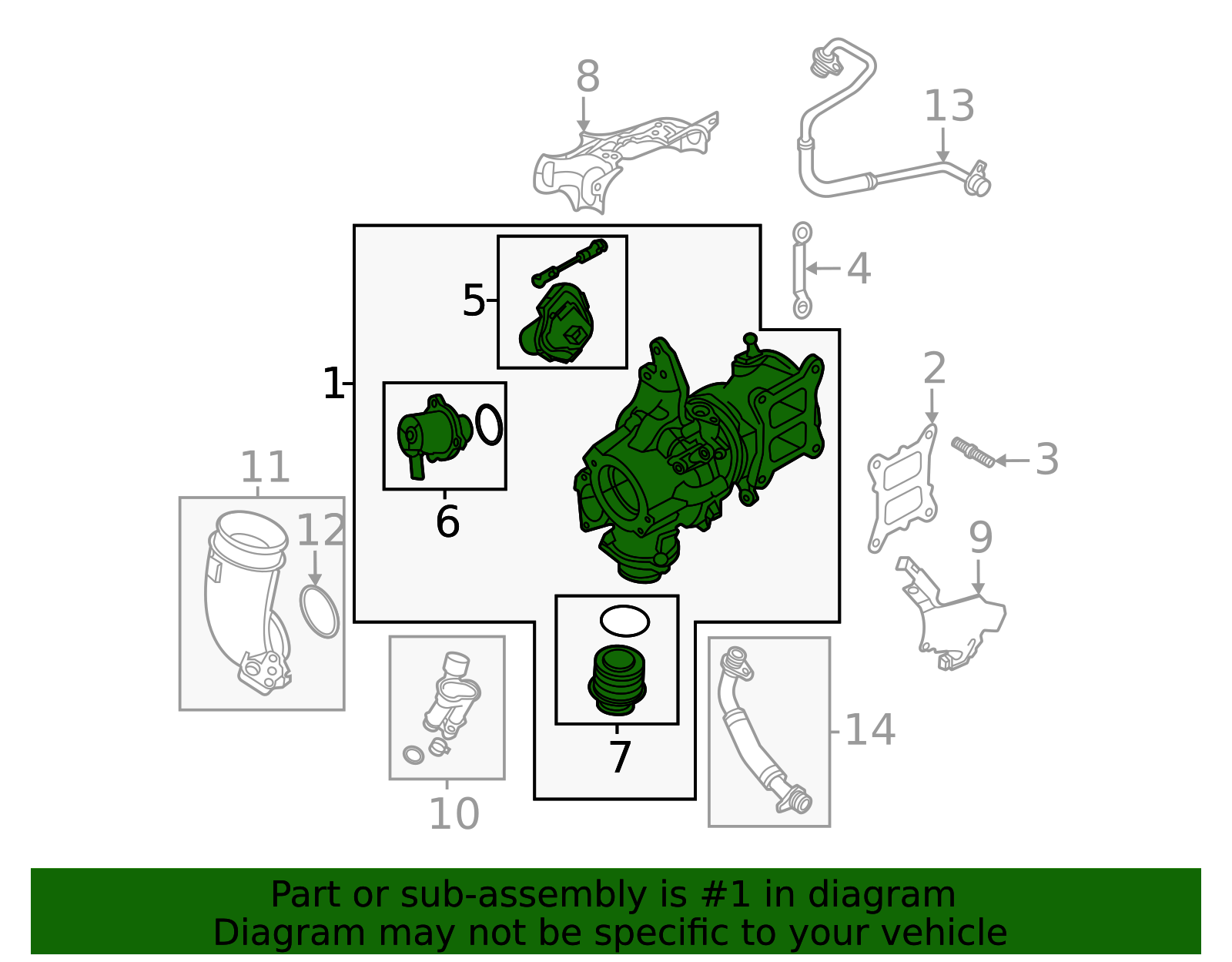 2020-2025 Audi Turbocharger 06N-145-701-D | Retail Performance Auto Parts