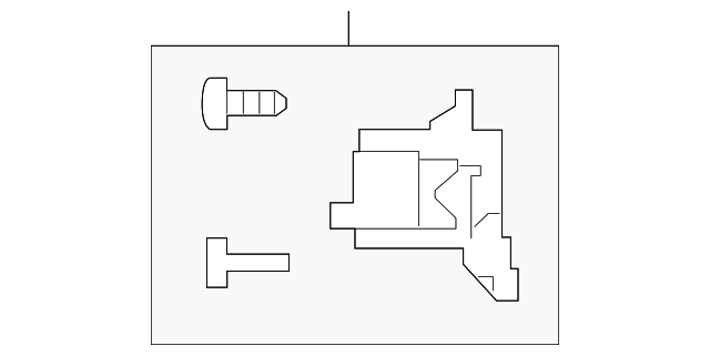 2019-2023 Toyota Repair Bracket 81195-42050 | Toyota Parts Center