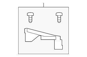 81193-42060 - Retainer, Headlamp Protector, Upper Right No. 2 2019-2023 ...