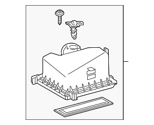 17705-F0010 - Cover 2018-2023 Toyota | Longo Toyota Parts