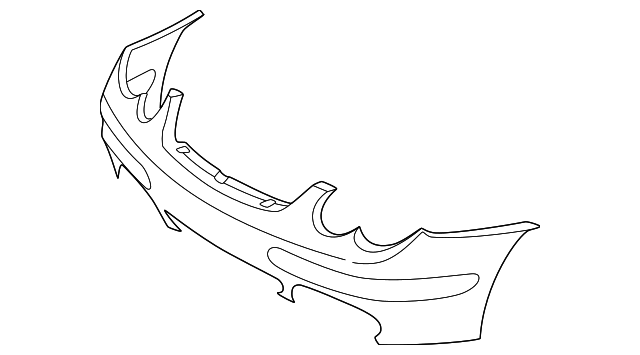 203-885-11-25 - Bumper Cover 2002-2004 Mercedes-Benz | Mercedes-Benz ...