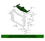 2019-2023 Porsche Cayenne Lock Cover 9Y0-805-504-F-OK1 | Sunset Porsche Parts