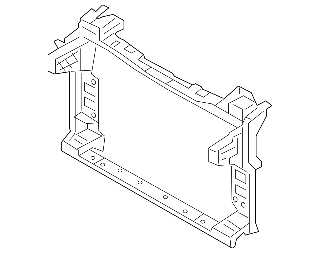 2019-2024 Porsche Cayenne Radiator Support 9Y0-805-594-M | Sunset Porsche Parts