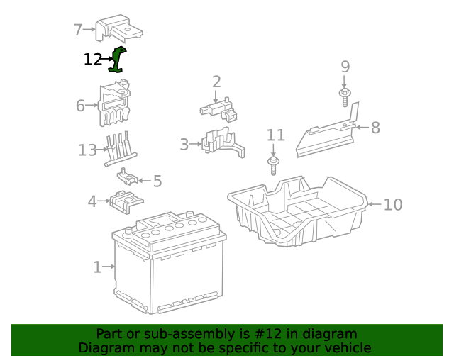 82123-10170 - Battery Cable - 2020-2022 Toyota Corolla | OEM Genuine ...