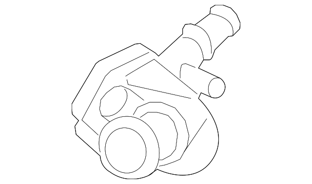 2015-2019 Hyundai Engine Coolant Inlet Flange 25600-2B701 | Hyundai ...